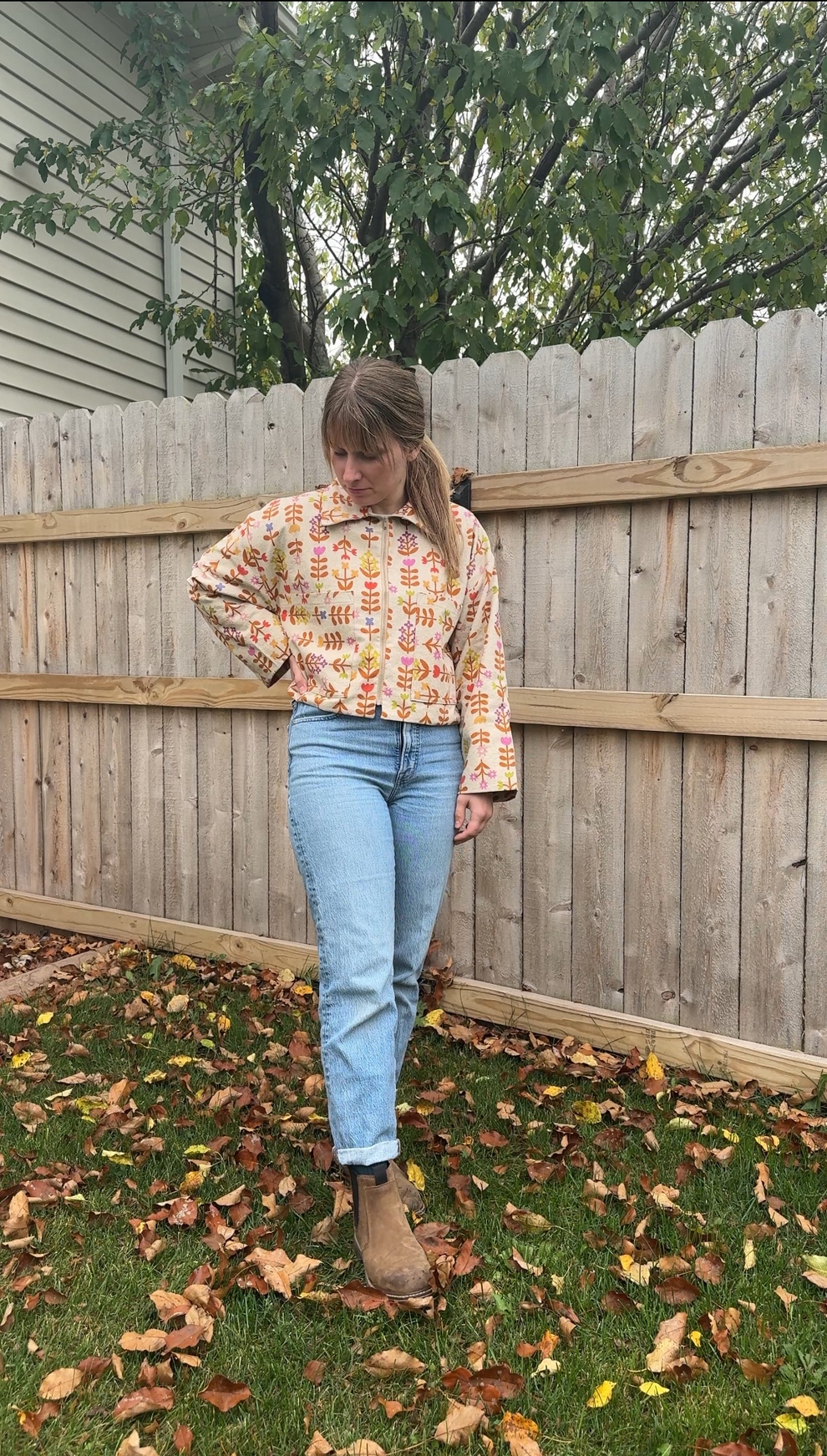Frankie Jacket Sewing Pattern – Small Museum