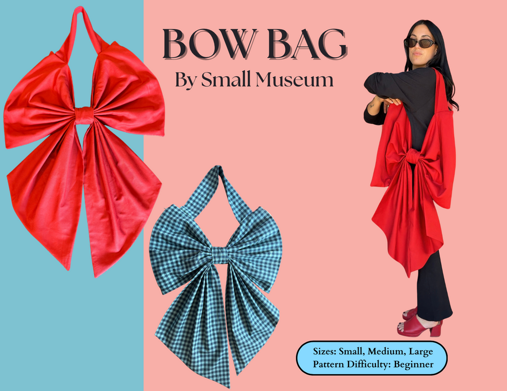 Bow Bag Sewing Pattern – Small Museum